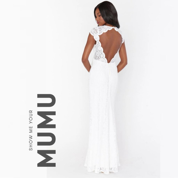 Show Me Your MuMu | Dresses | New Show Me Your Mumu Brooke White Foral ...